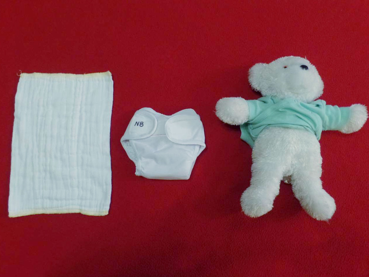 How to cloth diaper a newborn with prefolds - Mother Nature's Diaper ...