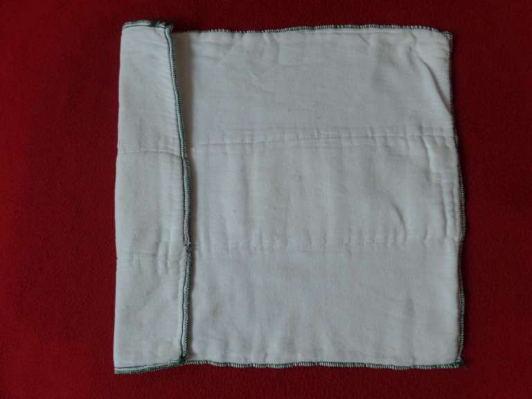 How to Fold Large Prefolds - Mother Nature's Diaper Service